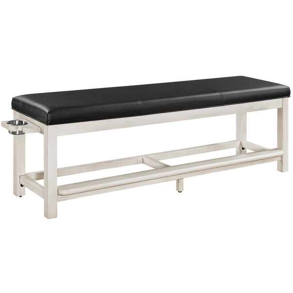 RAM Game Room Spectator Storage Bench - Antique White – Game World Planet